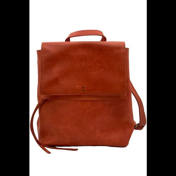 Raven Lily | Bags | Raven Lily Leather Addis Backpack Grenadine B ...